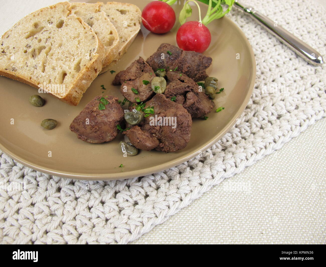 Gebratene leber hi-res stock photography and images - Alamy