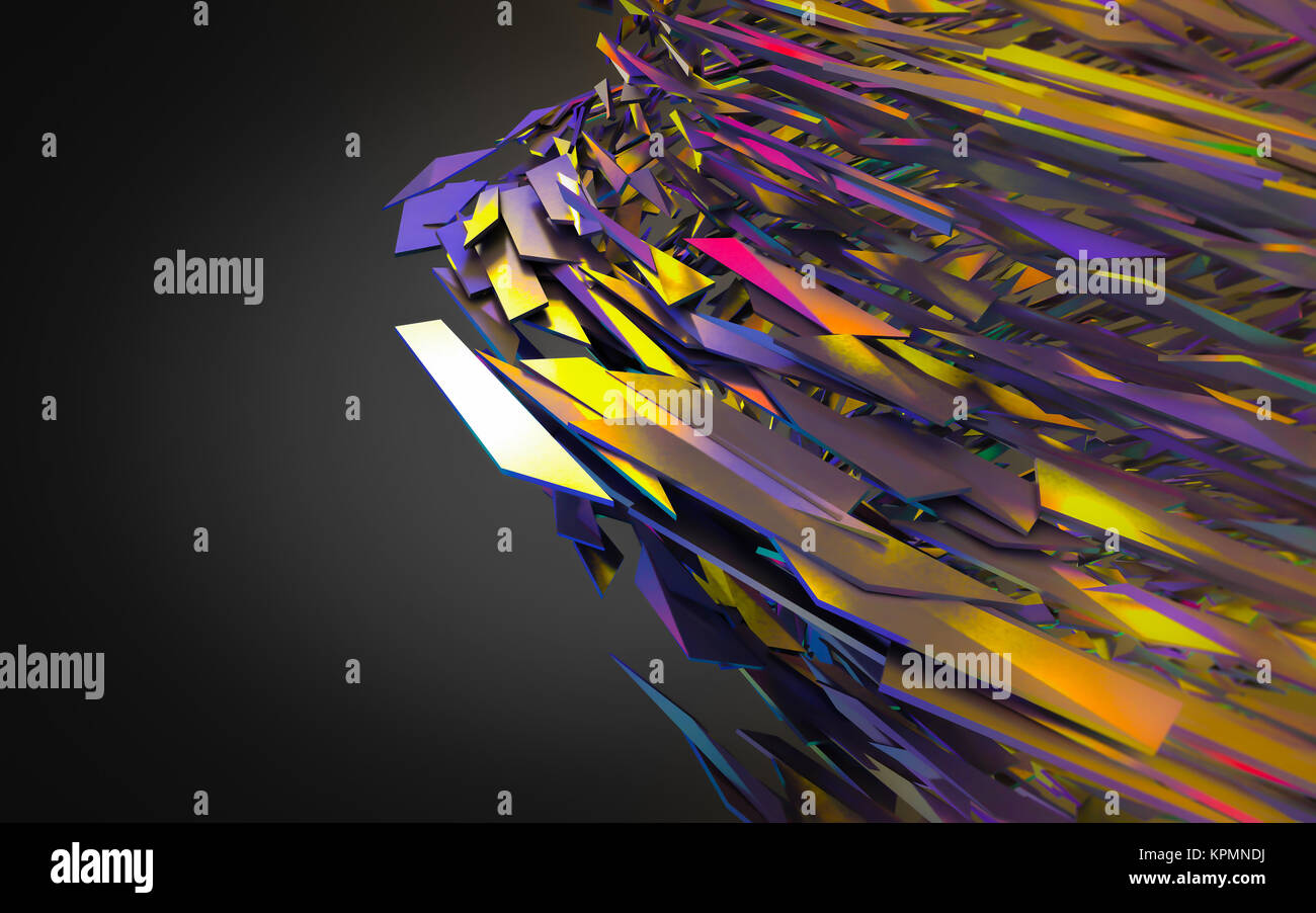 Chaotic structure hi-res stock photography and images - Alamy