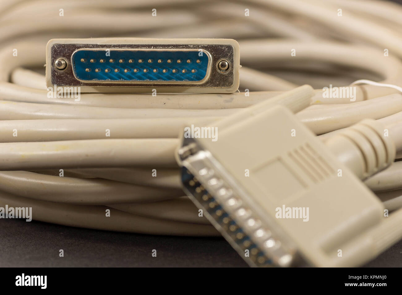 Serial plug hi-res stock photography and images - Alamy