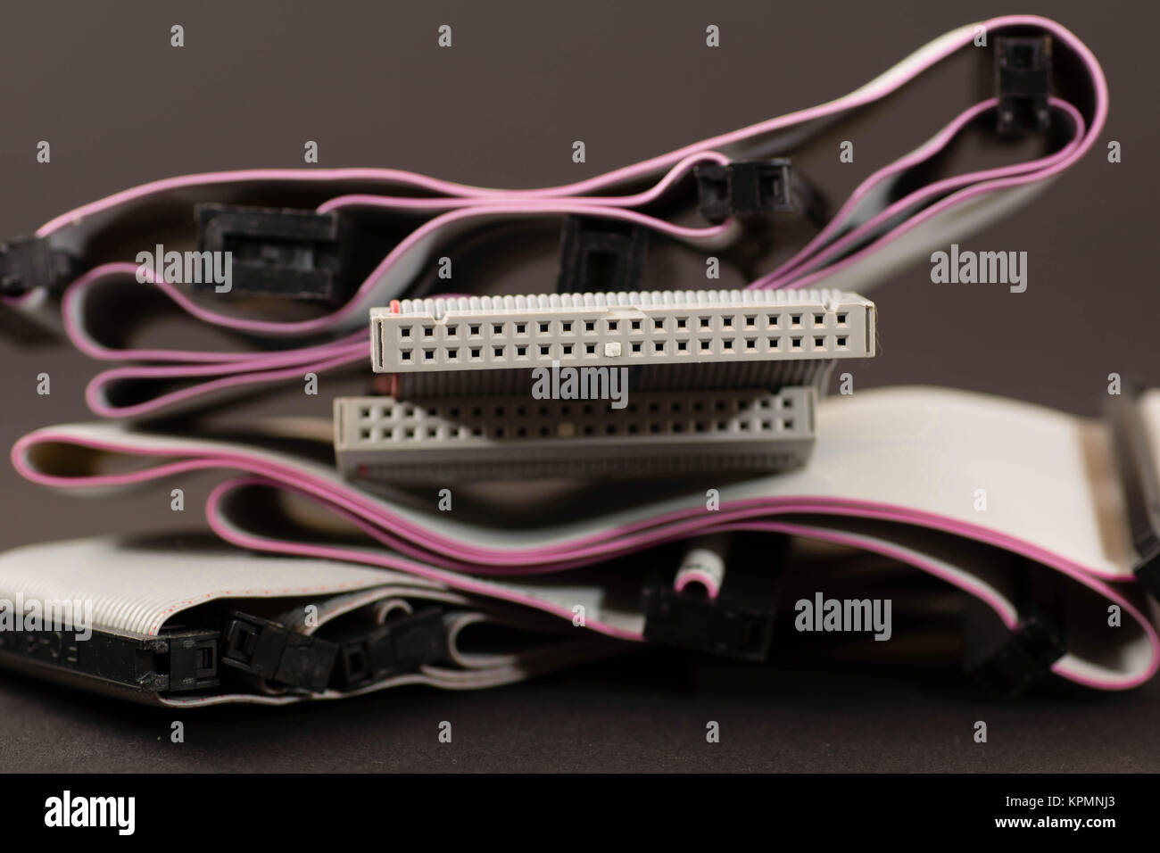 Thick black electrical cable hi-res stock photography and images - Alamy