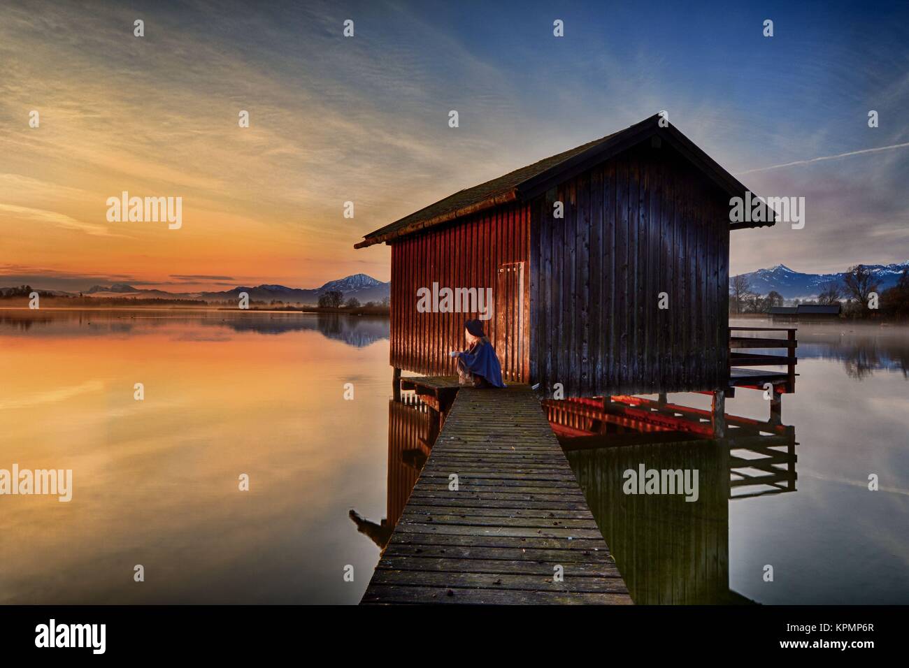 a moment to reflect Stock Photo - Alamy