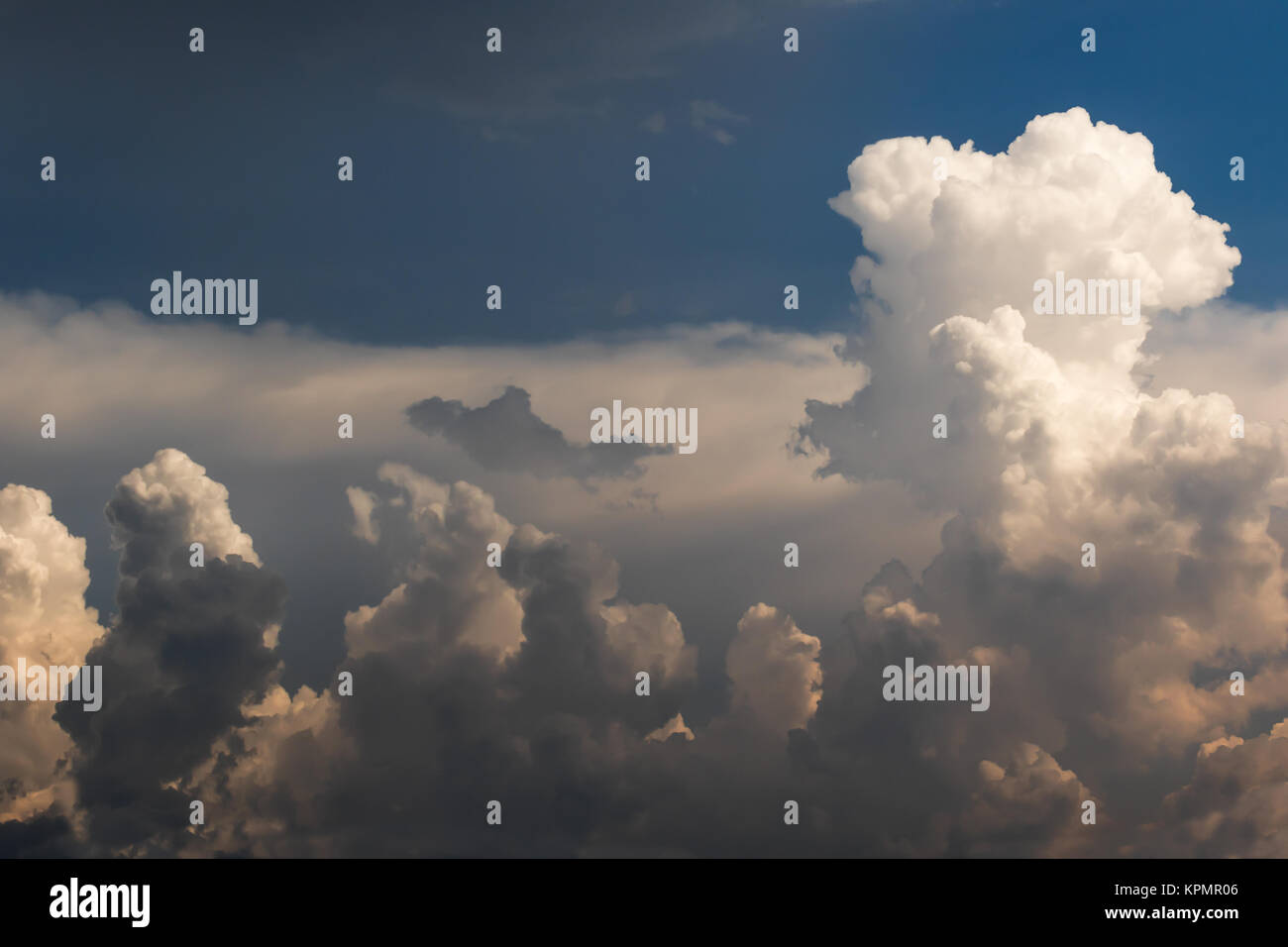 Clouds in sky before rain Stock Photo - Alamy