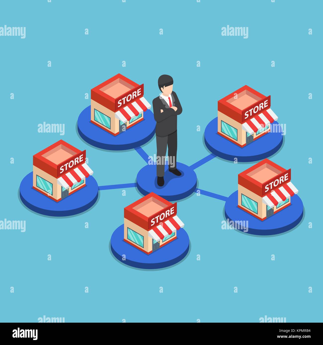 Product management and global business vector vectors hi-res stock ...