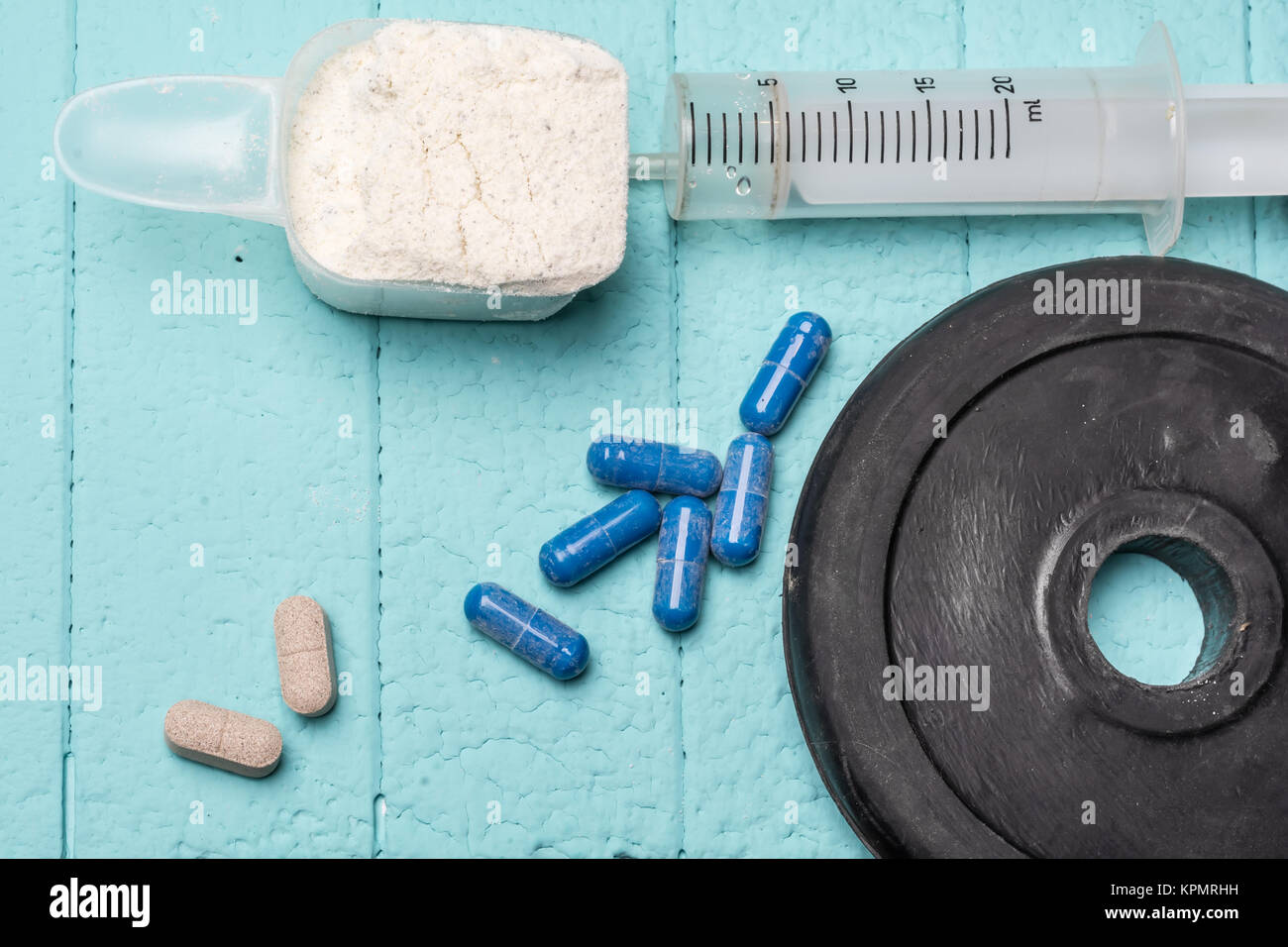 Empty Protein Powder Container High Resolution Stock Photography and ...