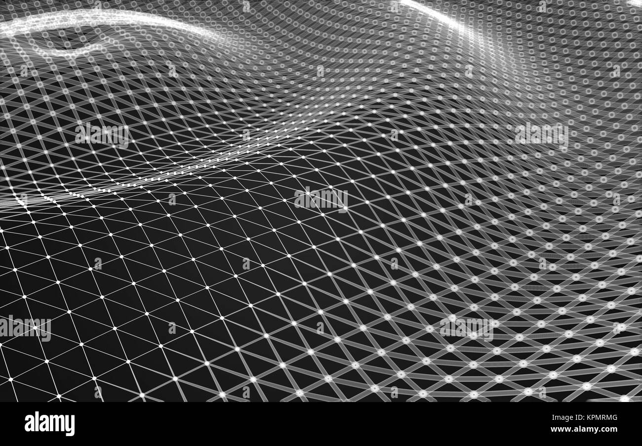 Abstract polygonal space low poly dark background Stock Photo - Alamy