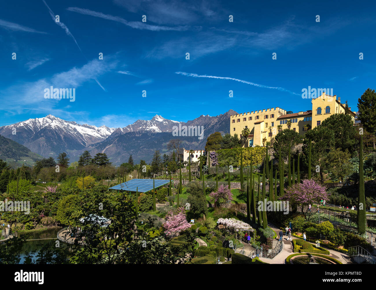 castle trauttmansdorff,merano,south tyrol Stock Photo - Alamy