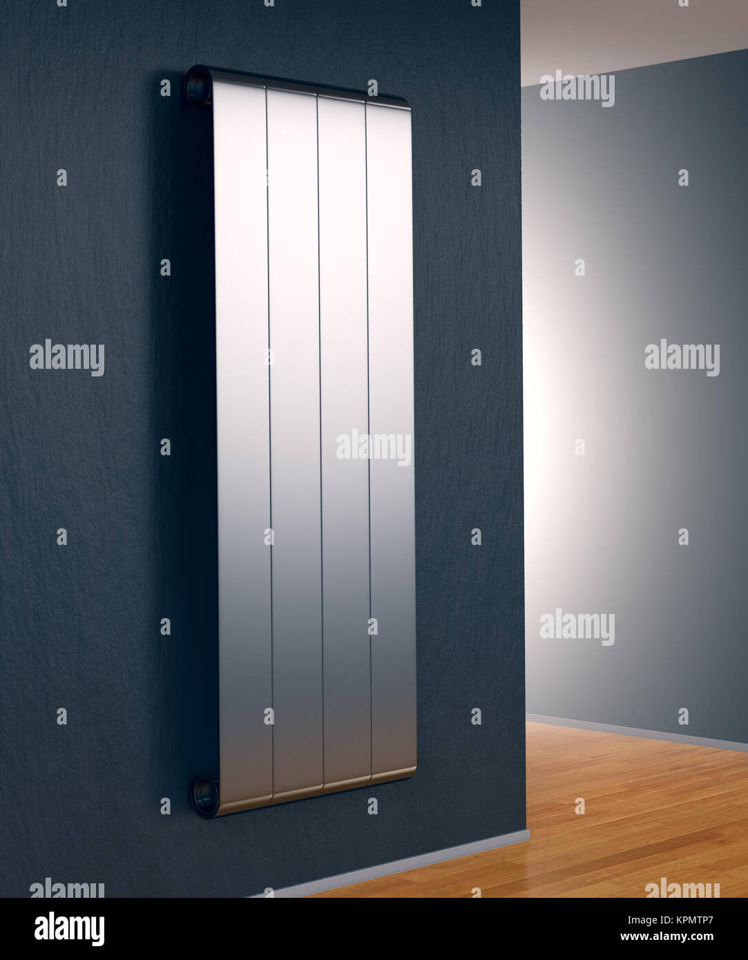 radiator in a room Stock Photo - Alamy