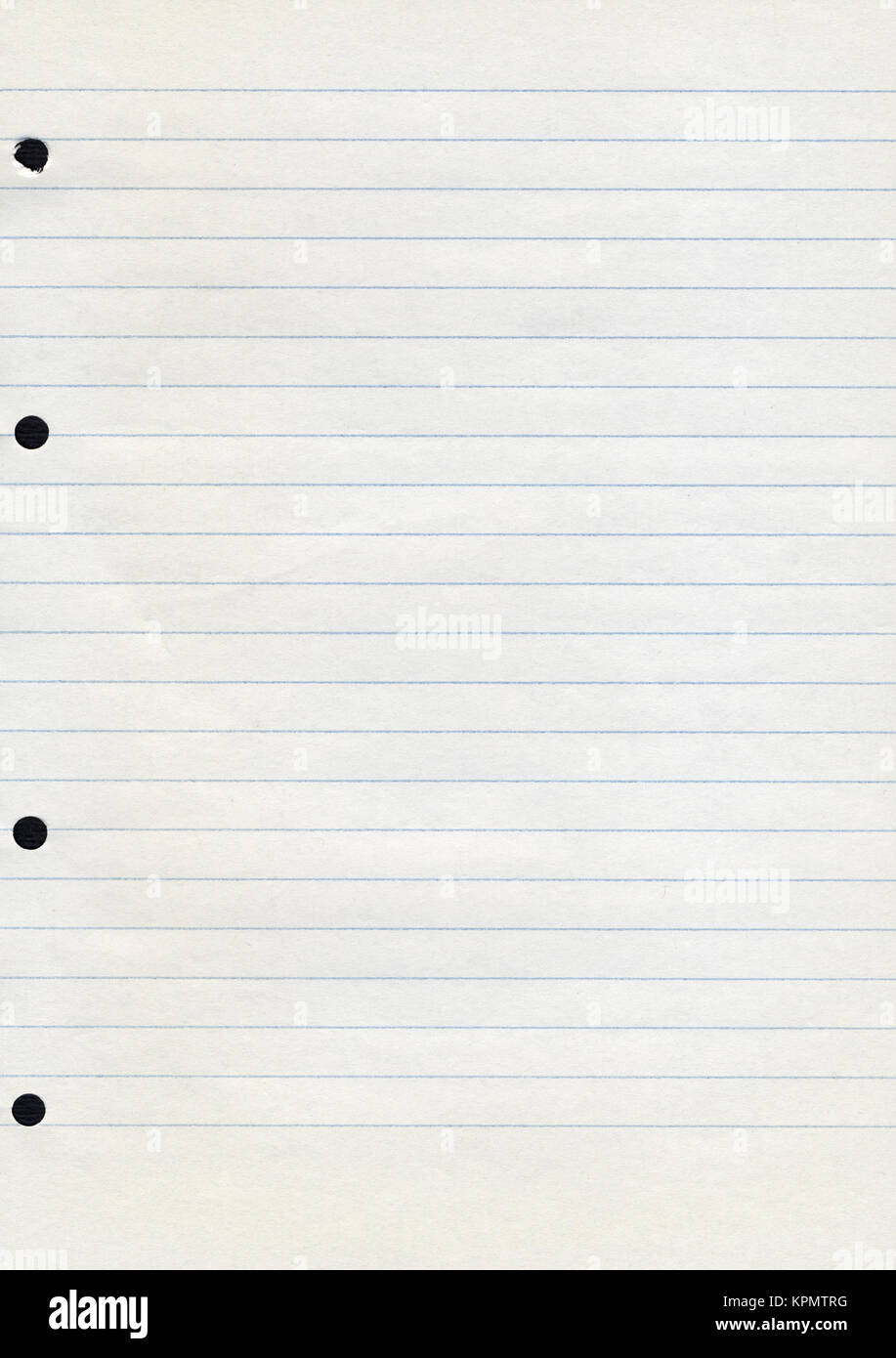 A blank sheet of paper Stock Photo - Alamy