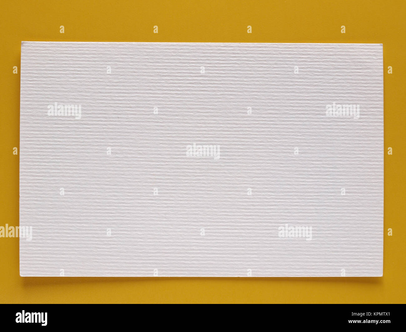 Blank paper tag label or sticker with copy space - flat lay on yellow ...