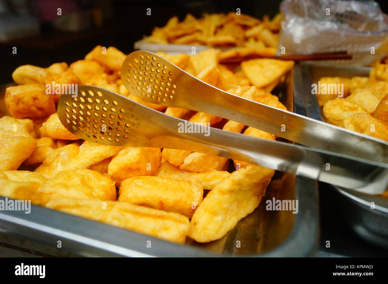 Chinese traditional food, fried tofu Stock Photo - Alamy