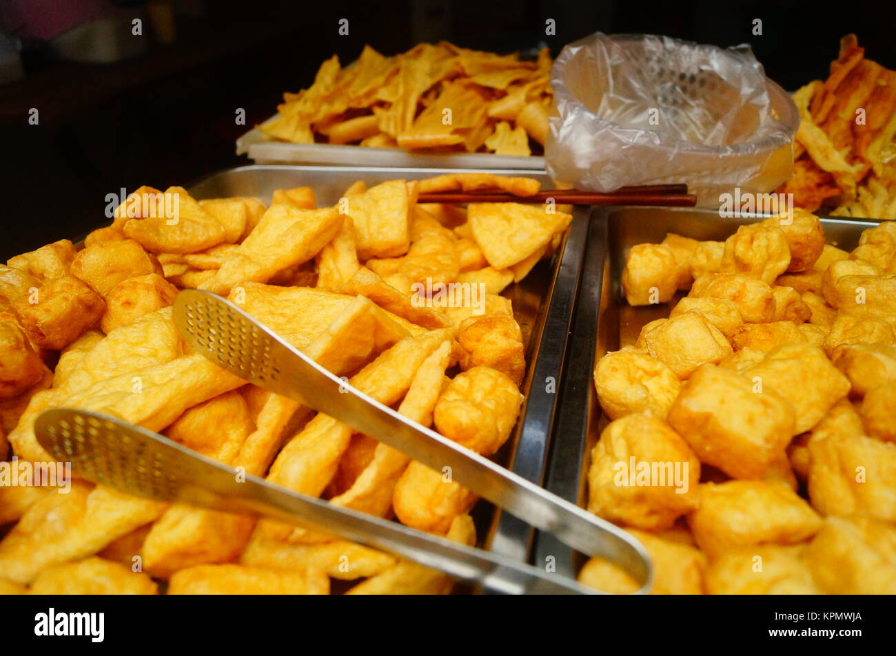 Chinese traditional food, fried tofu Stock Photo - Alamy