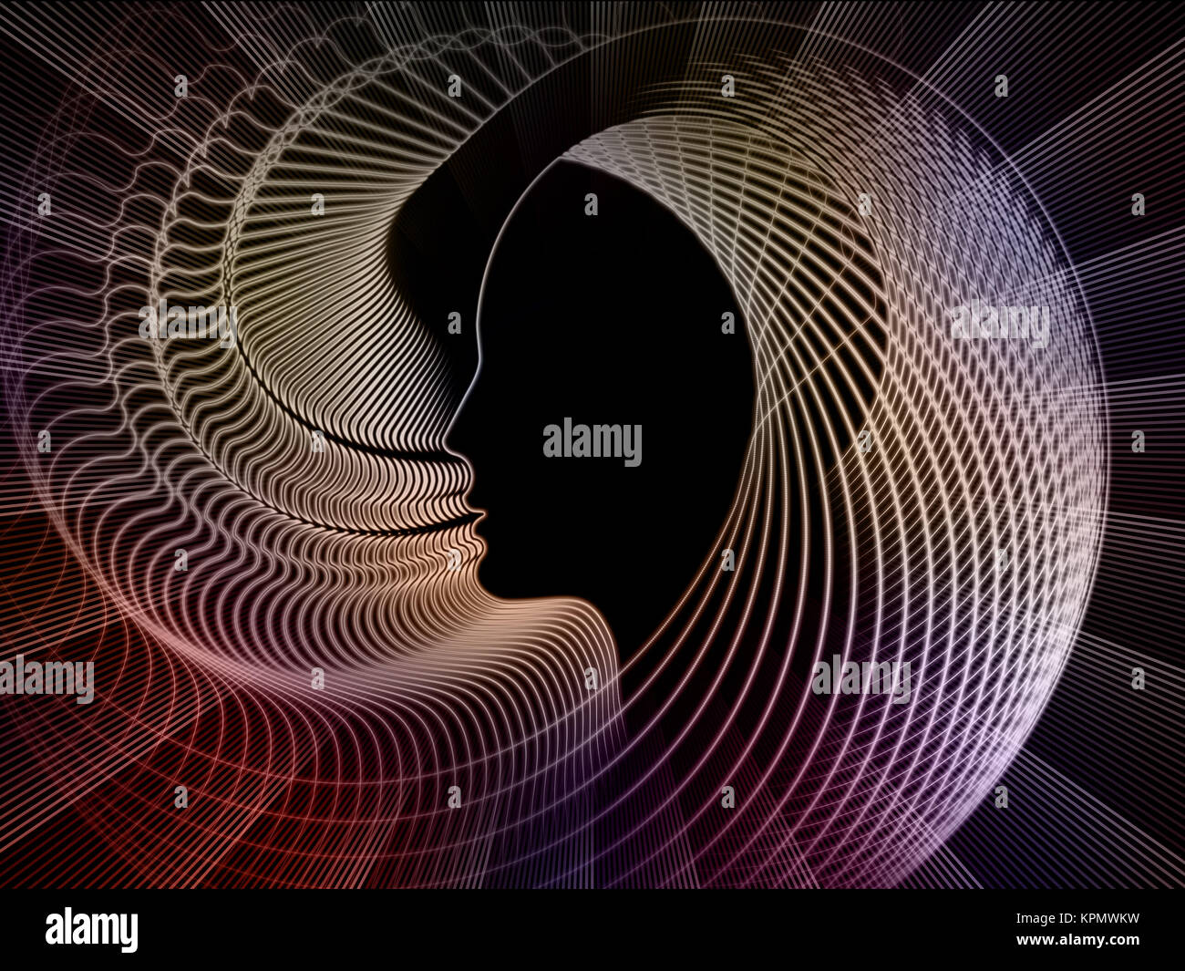 Soul Geometry Metaphor Stock Photo - Alamy