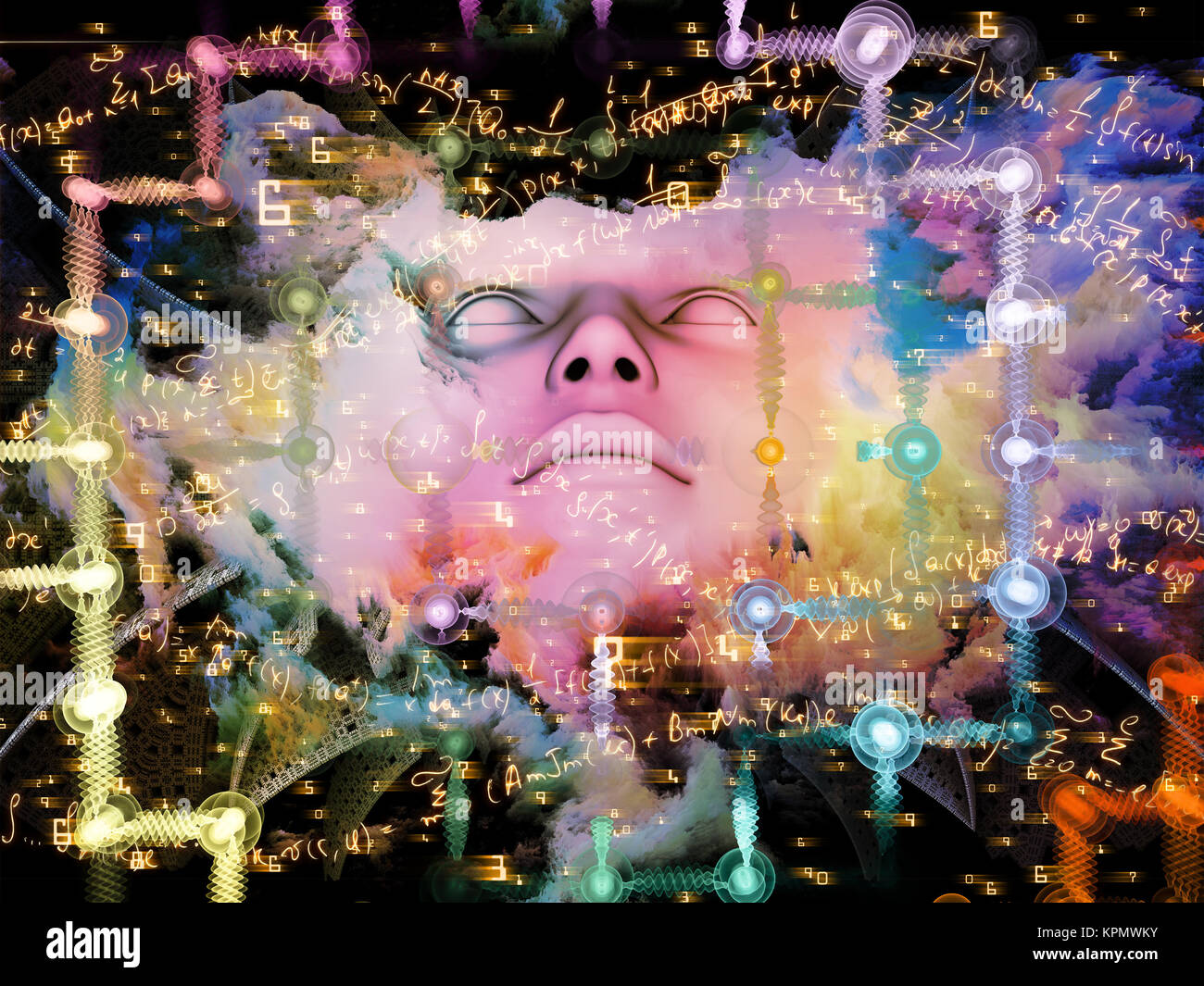 The World Is Mind Stock Photo - Alamy
