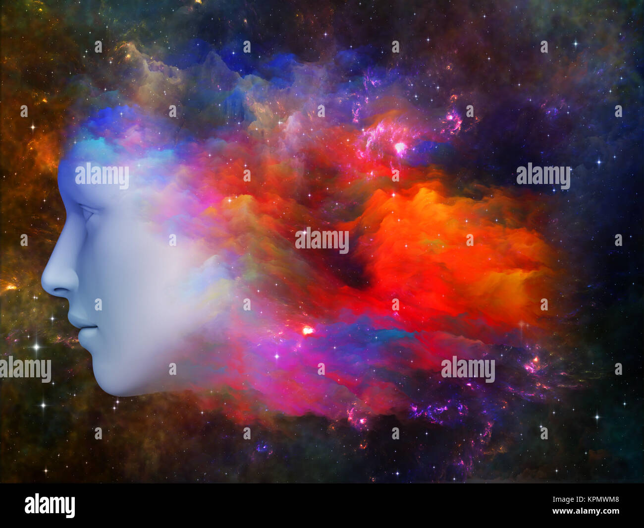 Colors of the Mind Stock Photo - Alamy