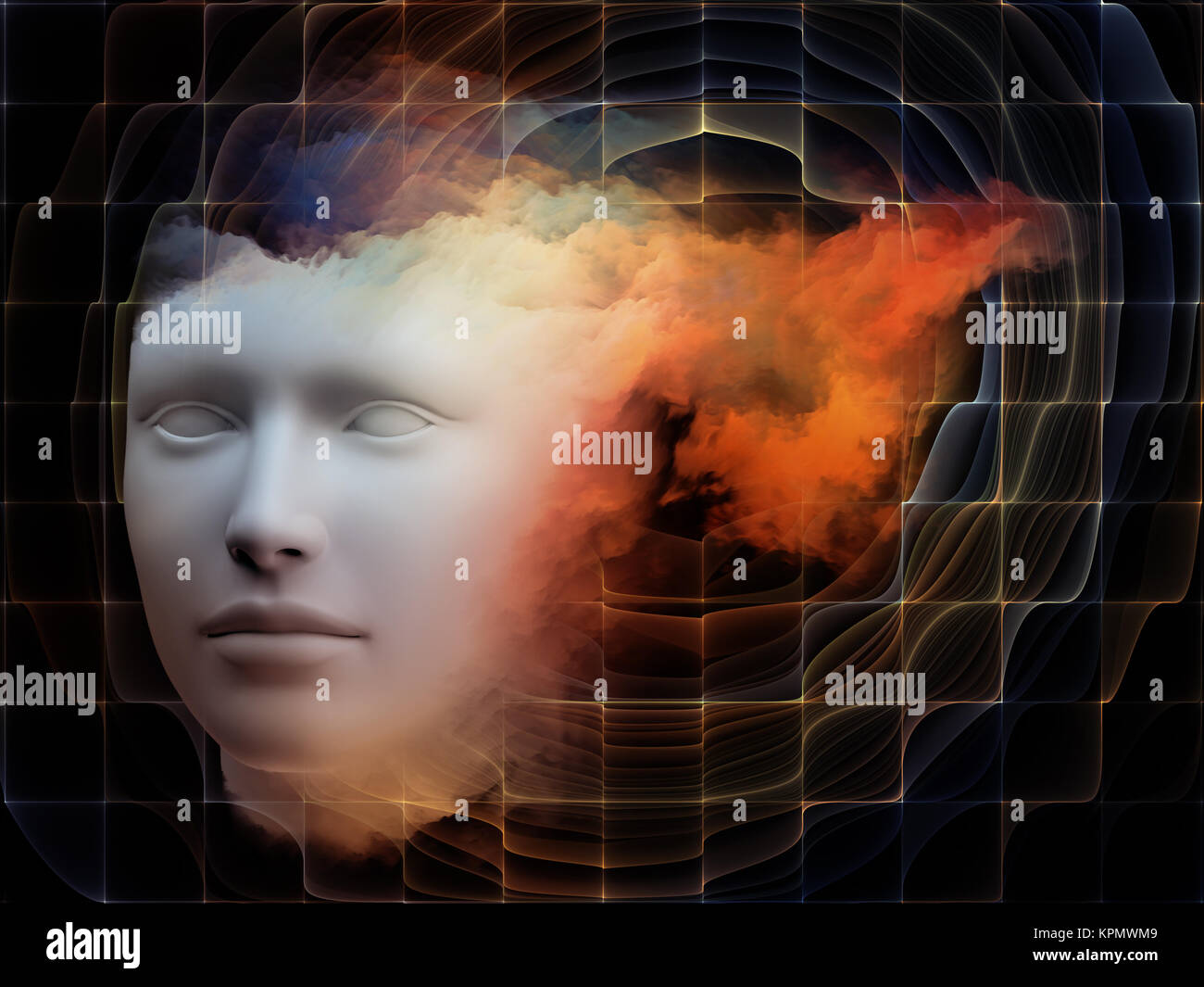 Colors of the Mind Stock Photo - Alamy