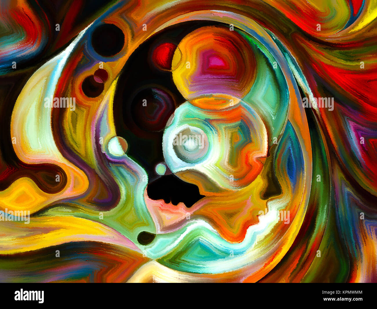 In Search of Inner Paint Stock Photo - Alamy
