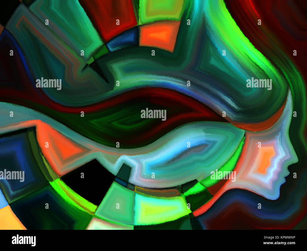 Propagation of Inner Geometry Stock Photo - Alamy