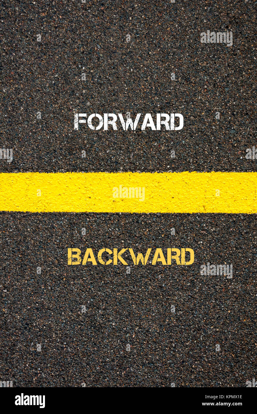 Looking forward looking backward hi-res stock photography and images ...