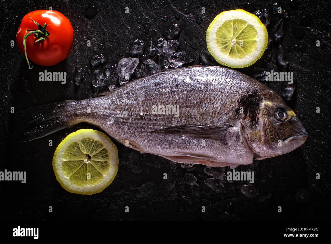 Black bream scales hi-res stock photography and images - Alamy