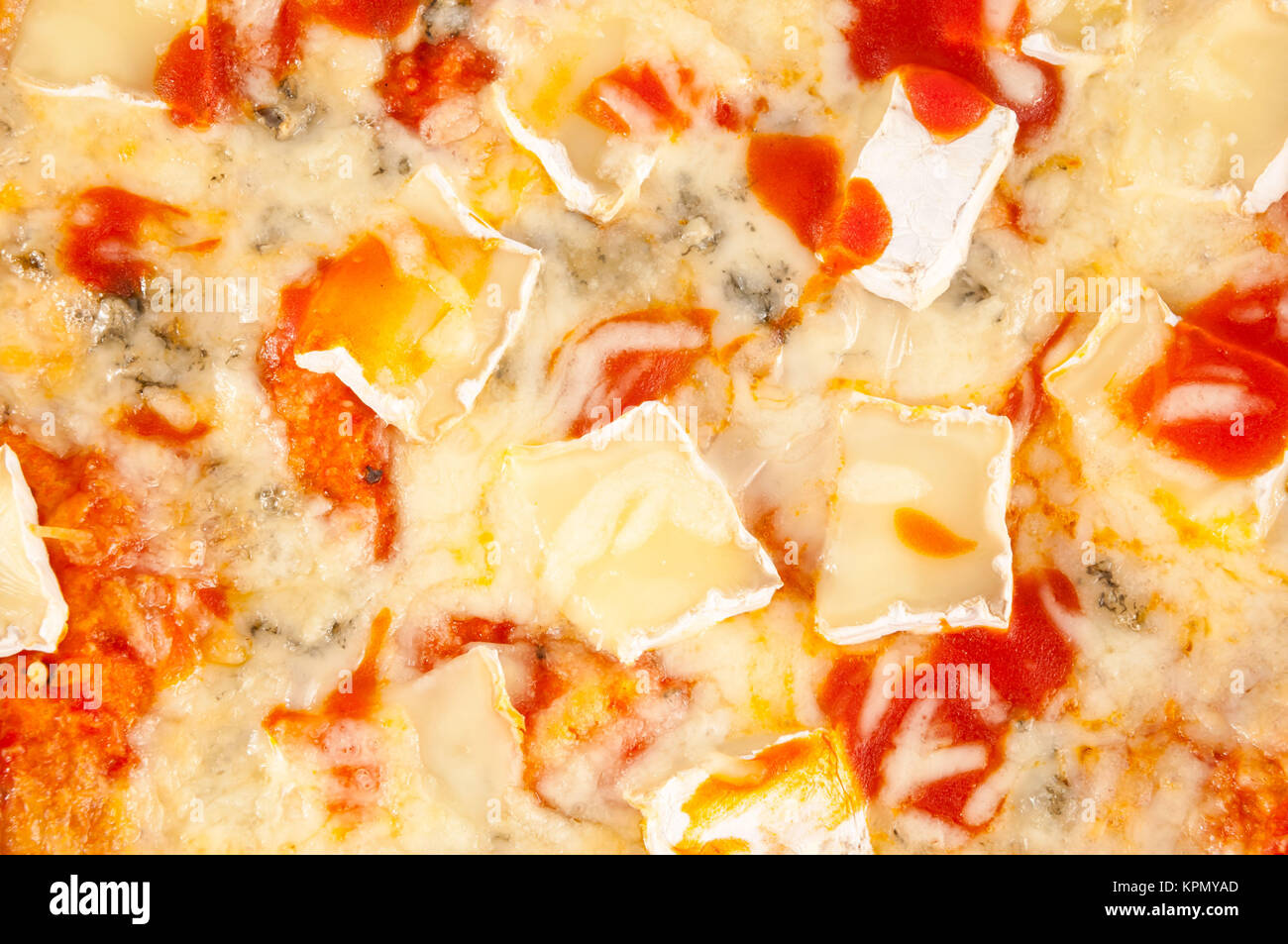 Picture of a Classic Italian Pizza Food Stock Photo - Alamy