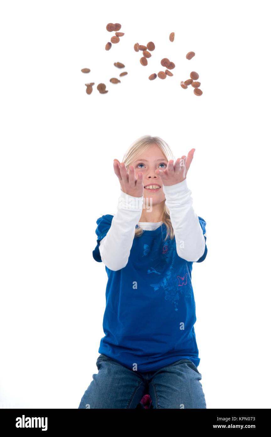 Throwing Ginger Nuts Stock Photo - Alamy