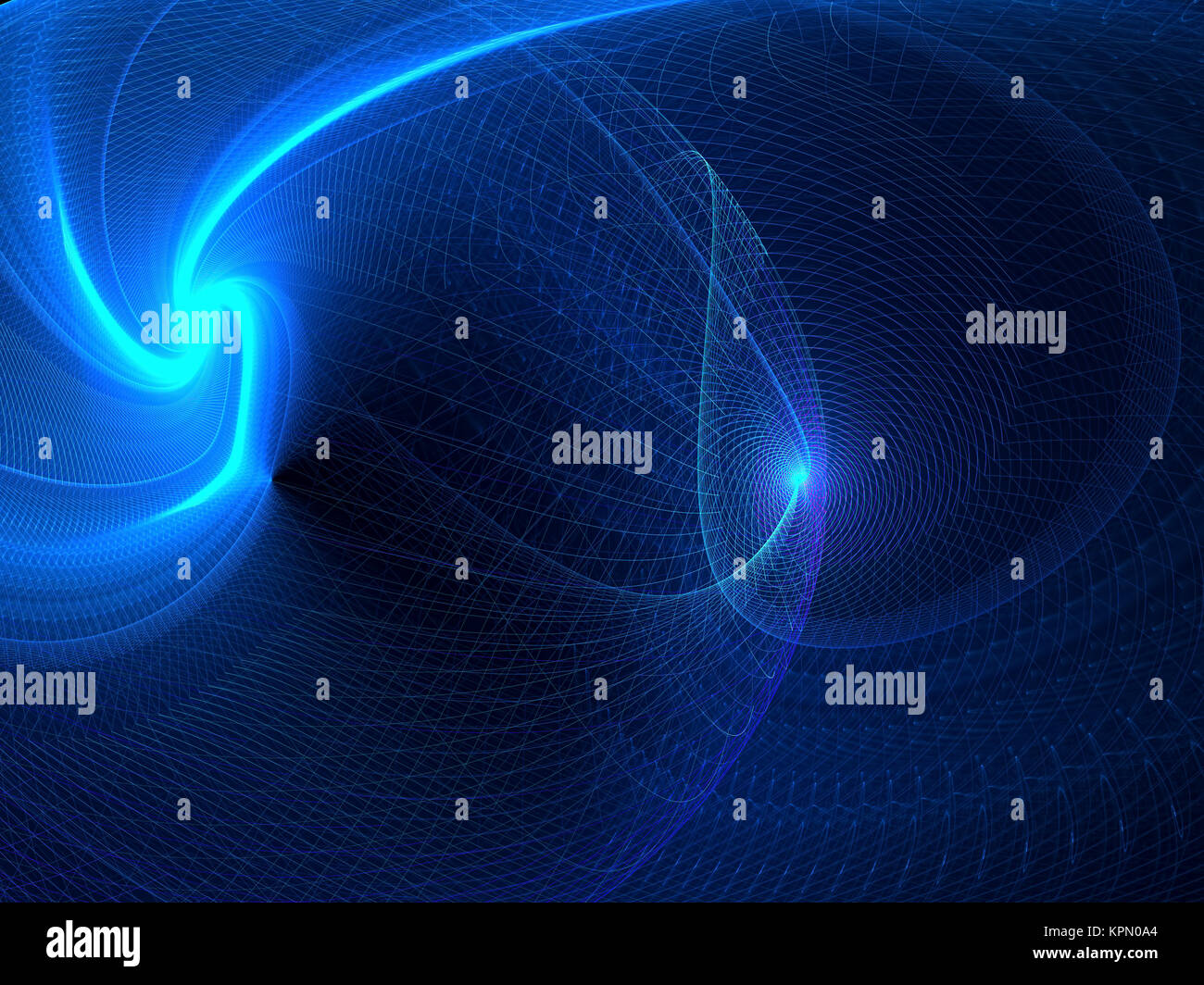 Abstract wavy technology background digitally generated image Stock ...