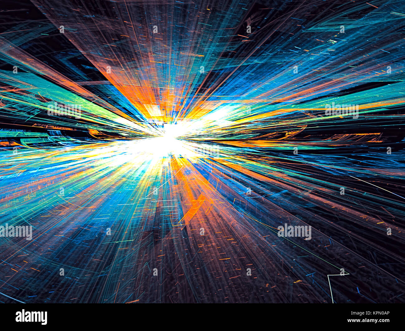 Abstract bright colored technology background digitally generate Stock ...