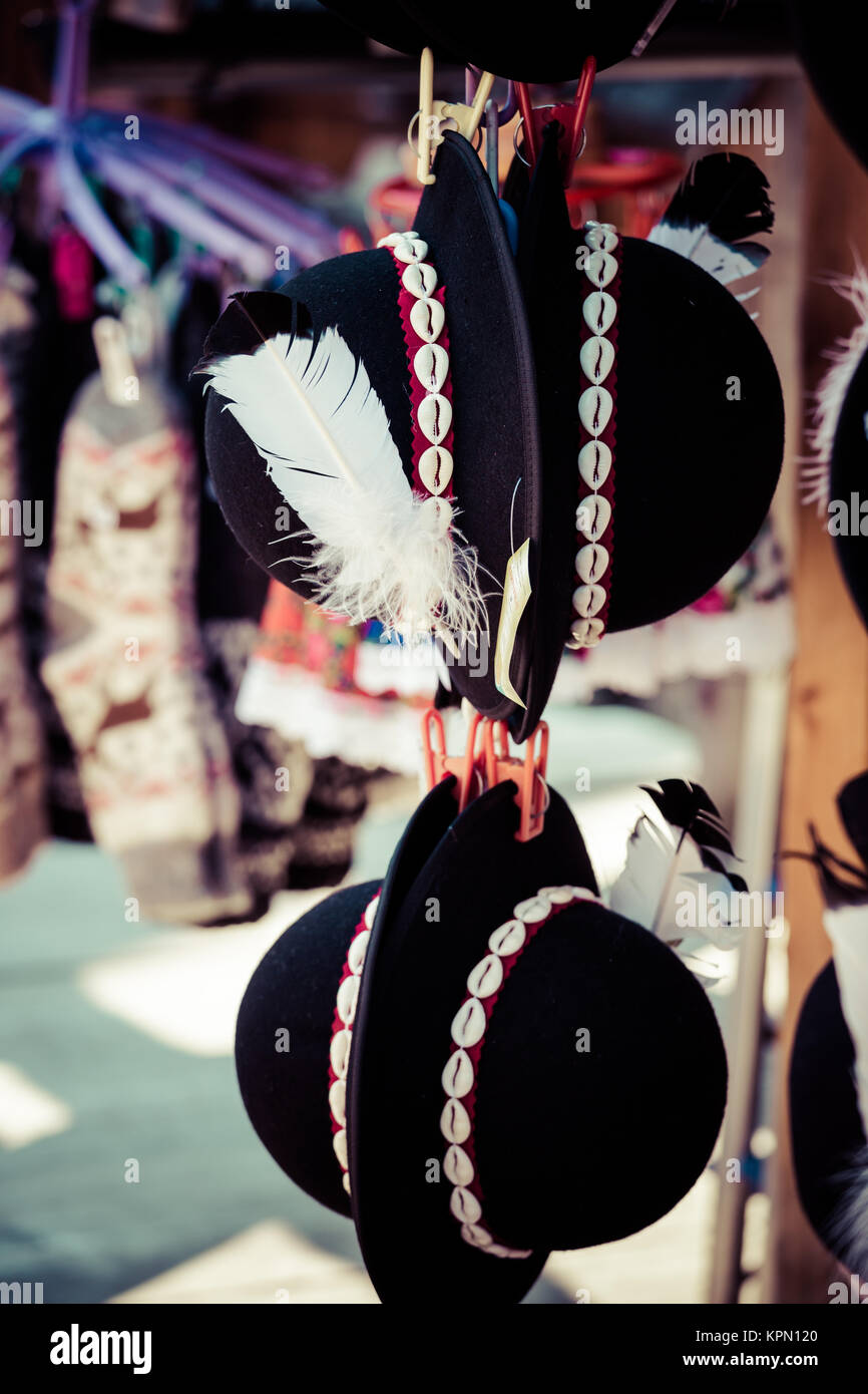 Traditional hat of Polish highlanders Souvenir from Polish mountains ...