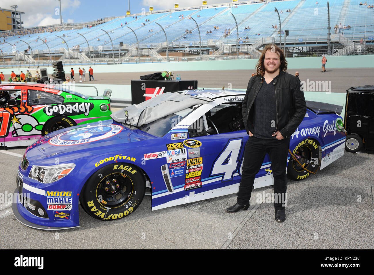 HOMESTEAD, FL - NOVEMBER 16: Caleb Johnson at the NASCAR Sprint Cup ...