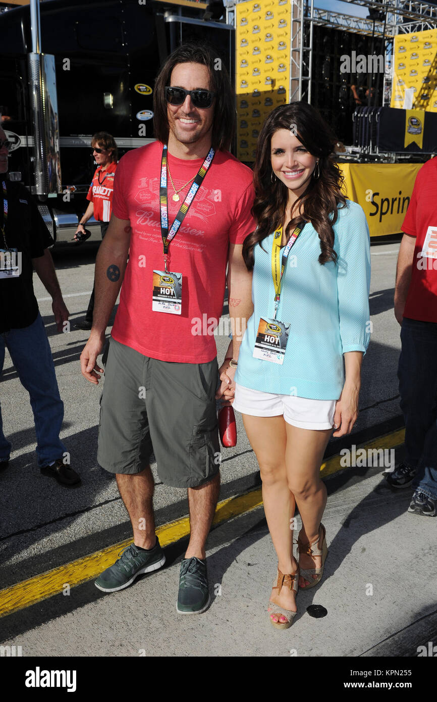 HOMESTEAD, FL - NOVEMBER 16: Jake Owen at the NASCAR Sprint Cup Series ...