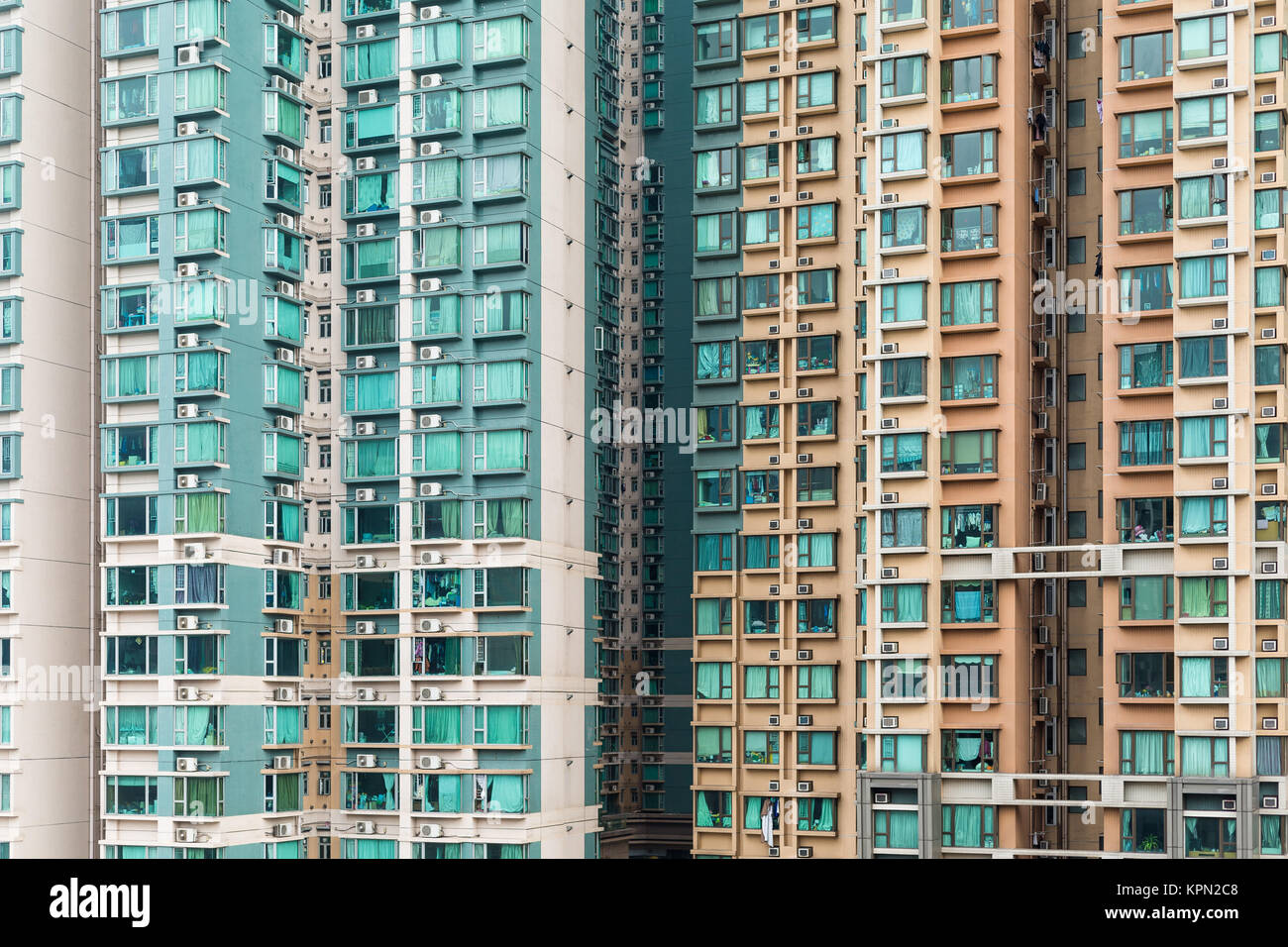 Apartment building in city Stock Photo - Alamy