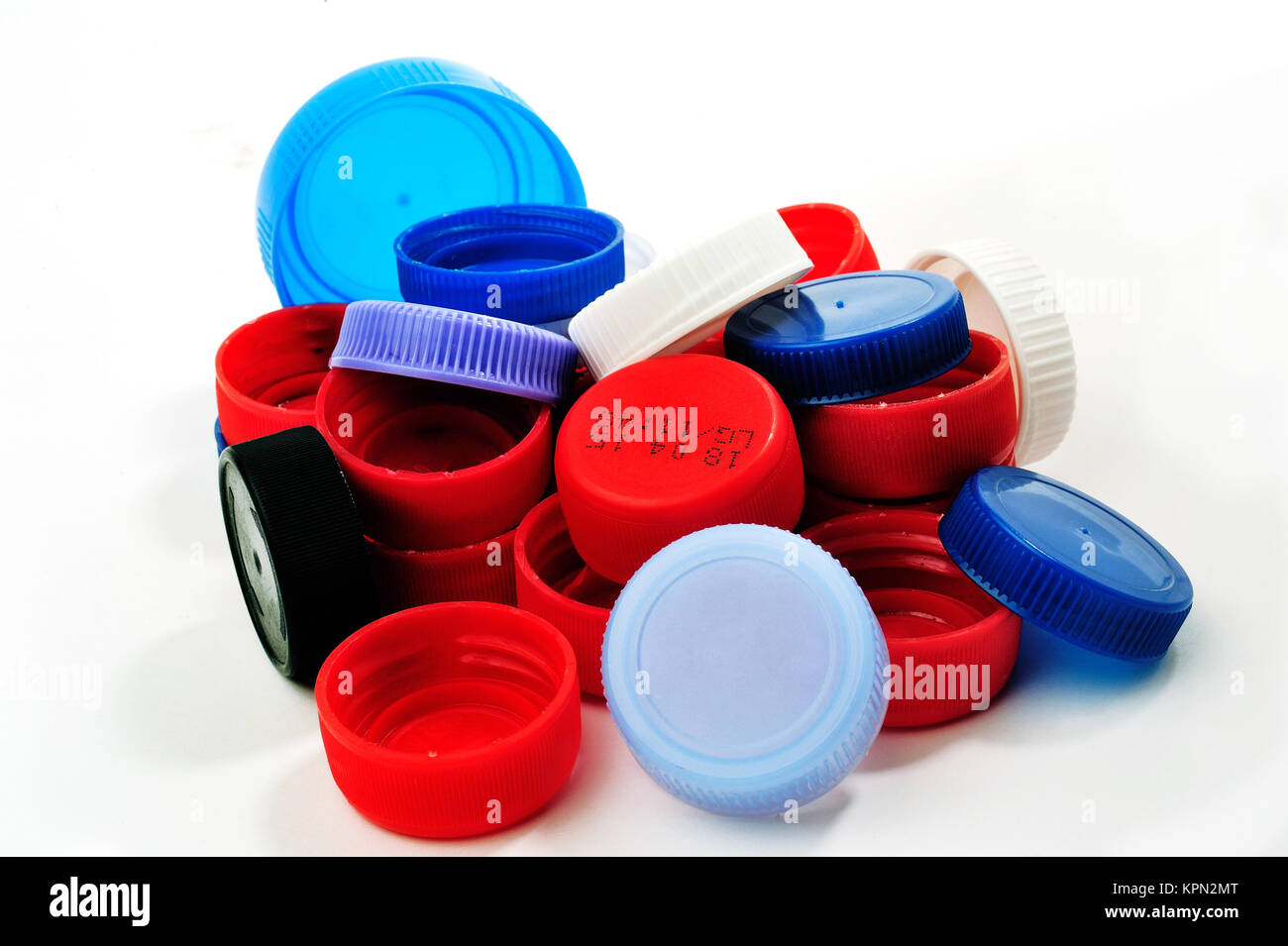 Recovery caps of plastic Stock Photo - Alamy