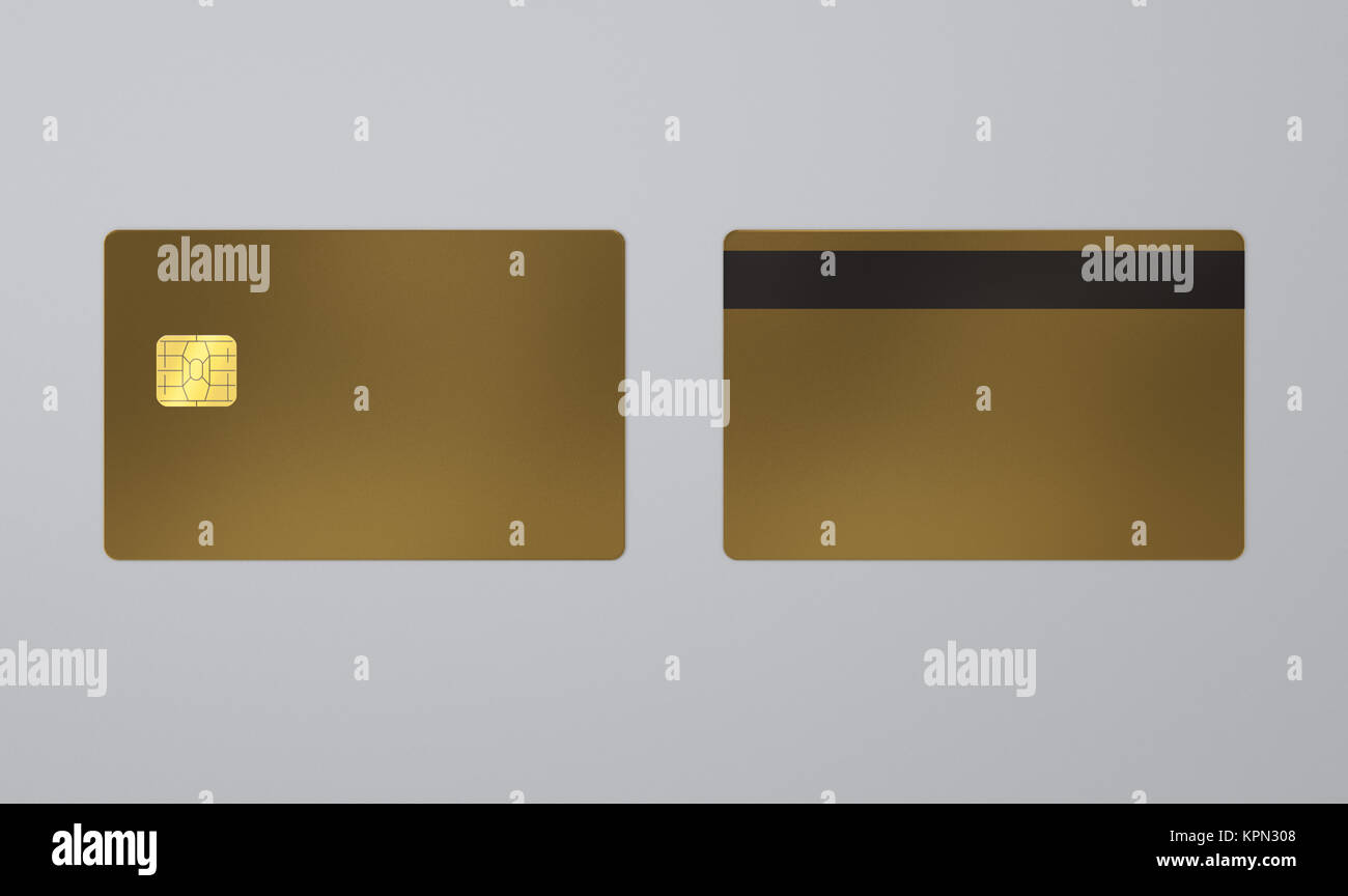 golden card with ic Stock Photo - Alamy