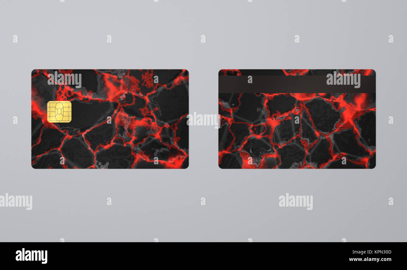 lava card with ic Stock Photo - Alamy