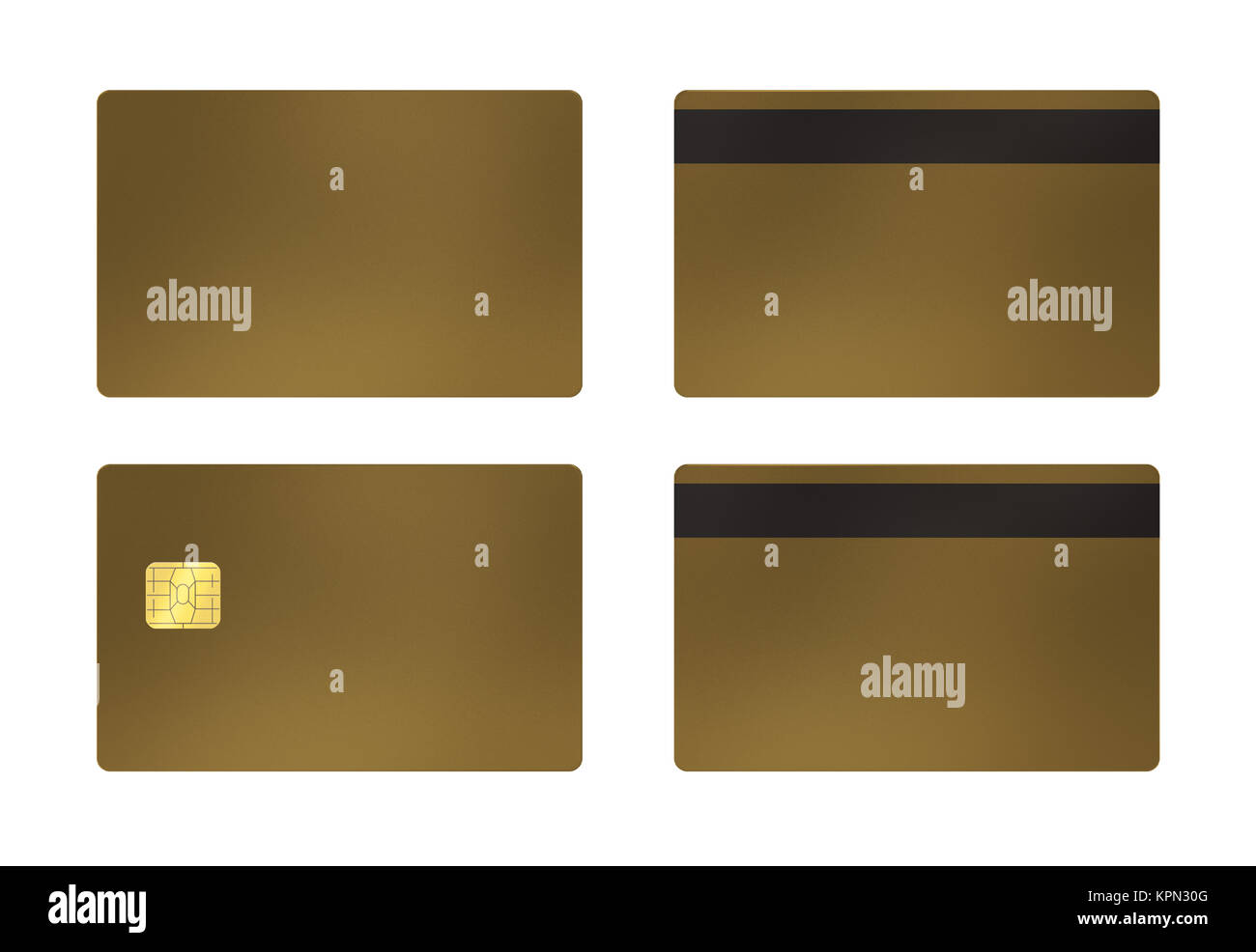 golden card with white background Stock Photo - Alamy