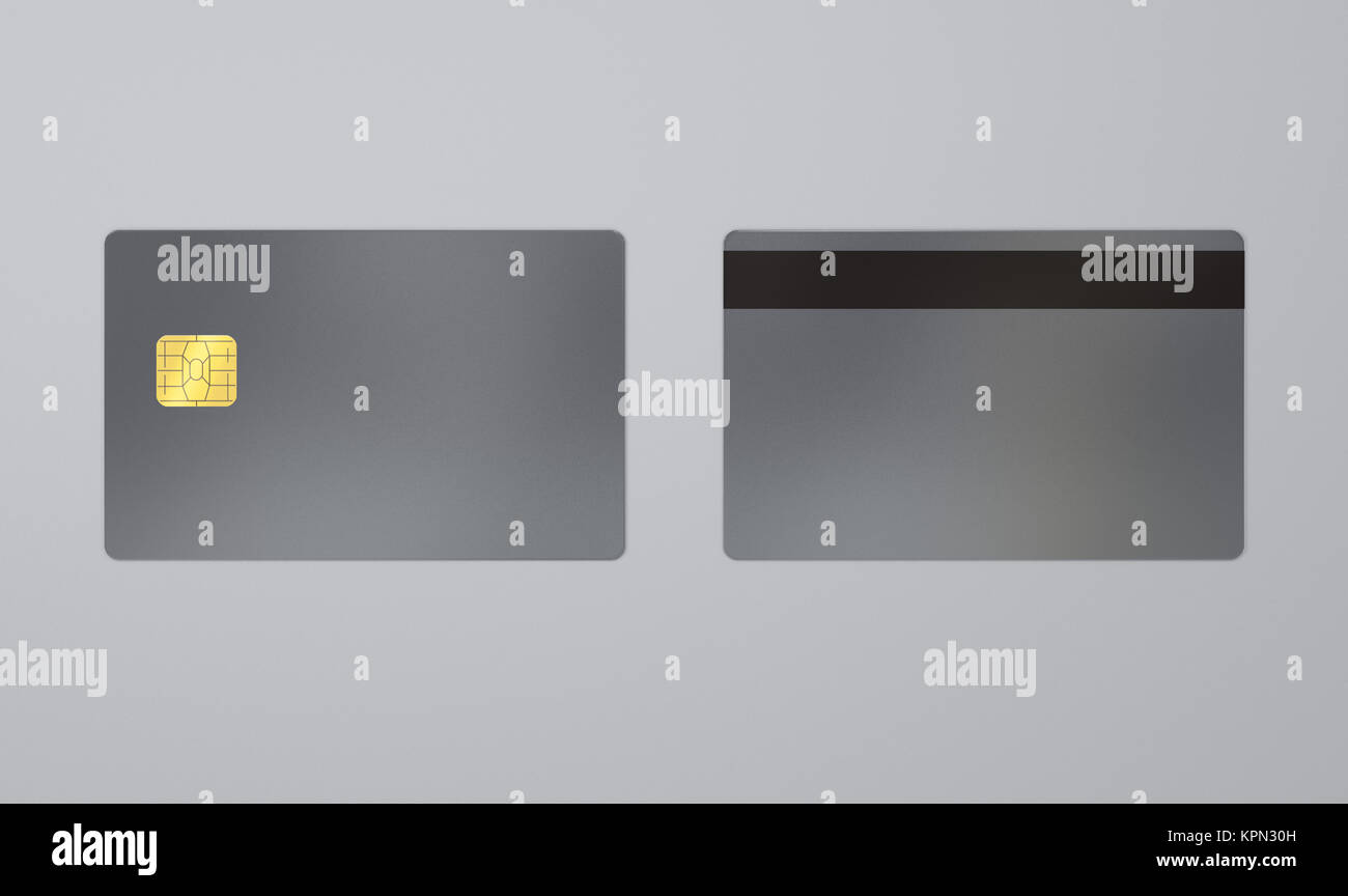 silver card with ic Stock Photo - Alamy
