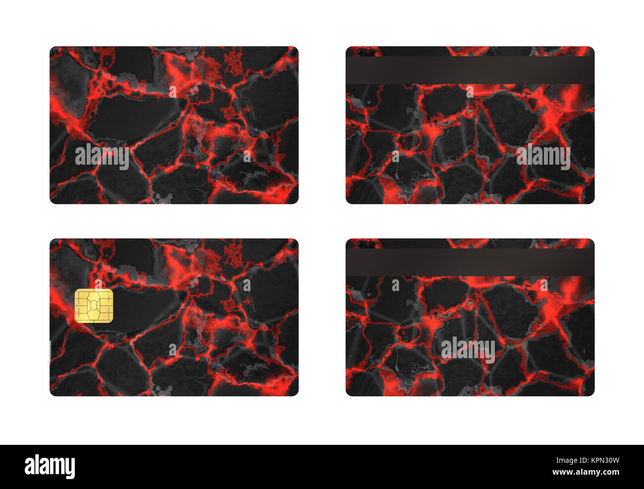 lava card with white background Stock Photo - Alamy