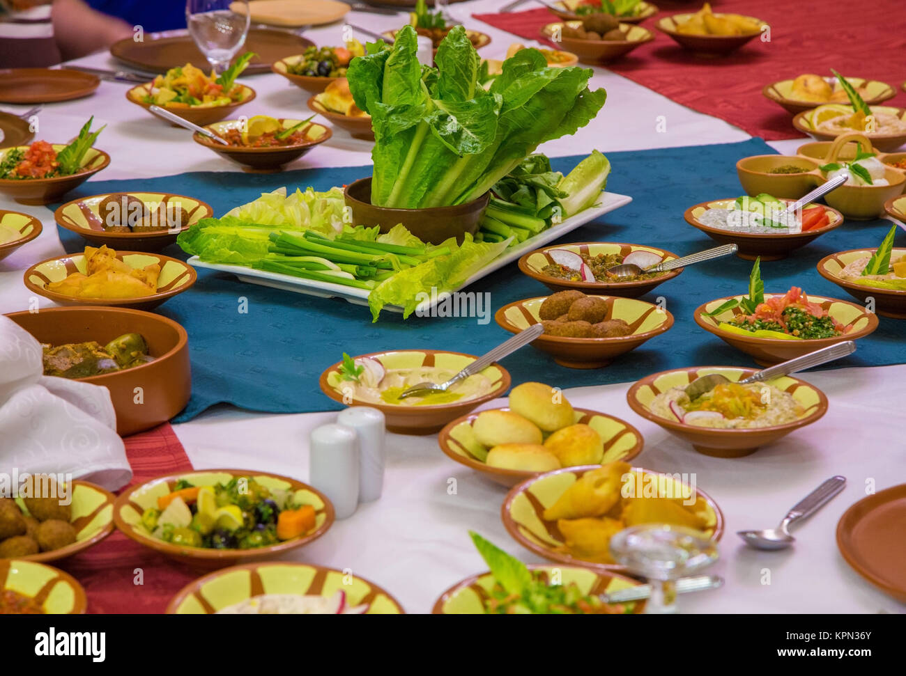 Jordan, meal, table hi-res stock photography and images - Alamy