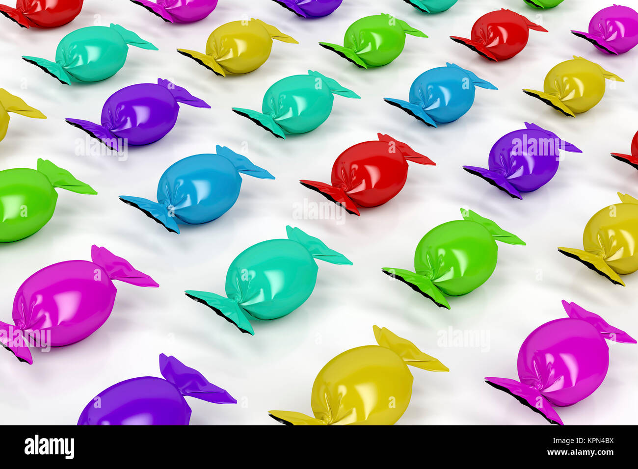 Group of colorful candies Stock Photo - Alamy