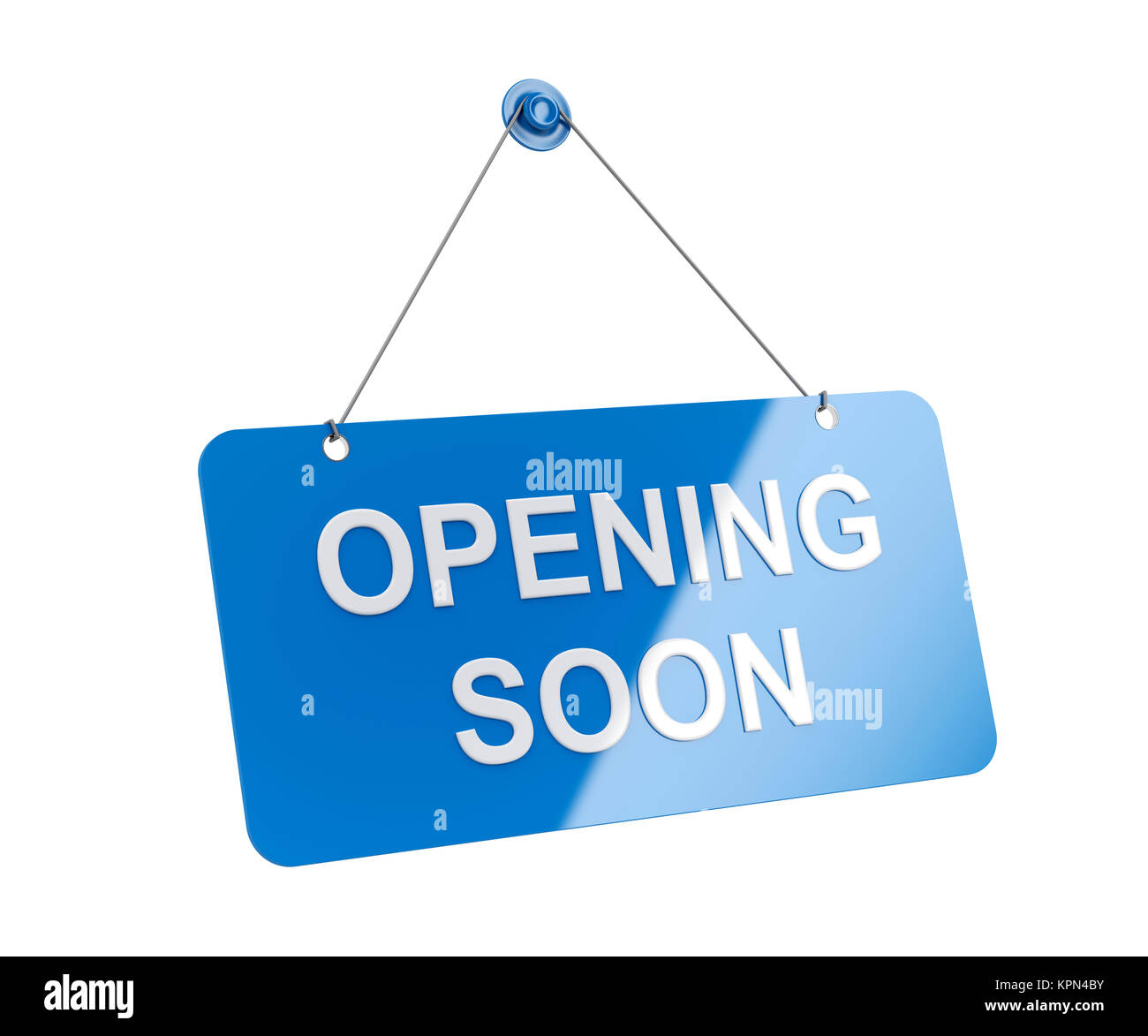 Opening shop door Cut Out Stock Images & Pictures - Alamy