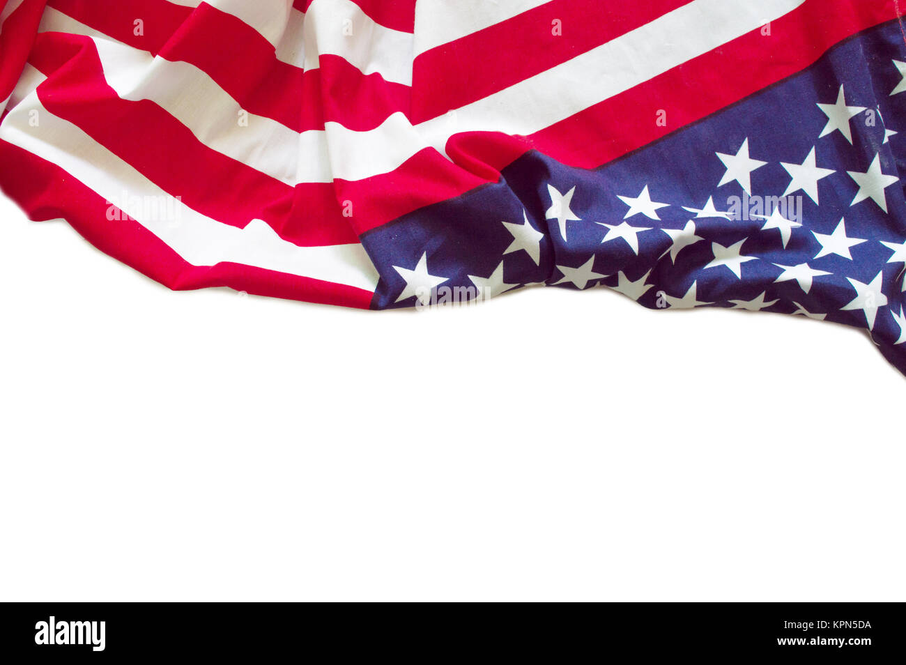 American flag border isolated Stock Photo - Alamy