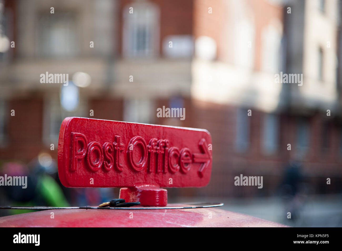 Post Office sign Stock Photo - Alamy