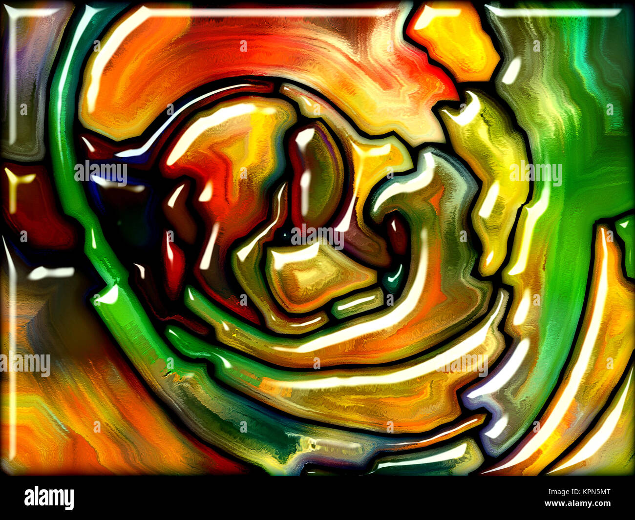 Dynamic stained glass window hi-res stock photography and images - Alamy