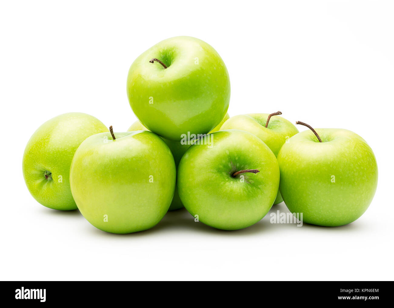 Fresh Green Apple Stock Photo - Alamy