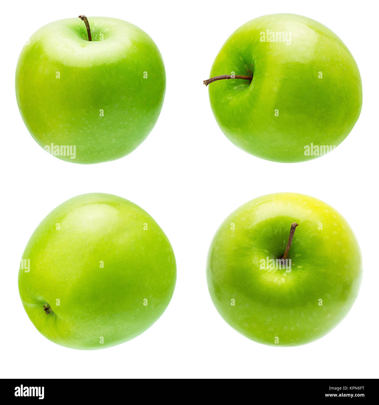 Fresh Green Apple Stock Photo - Alamy