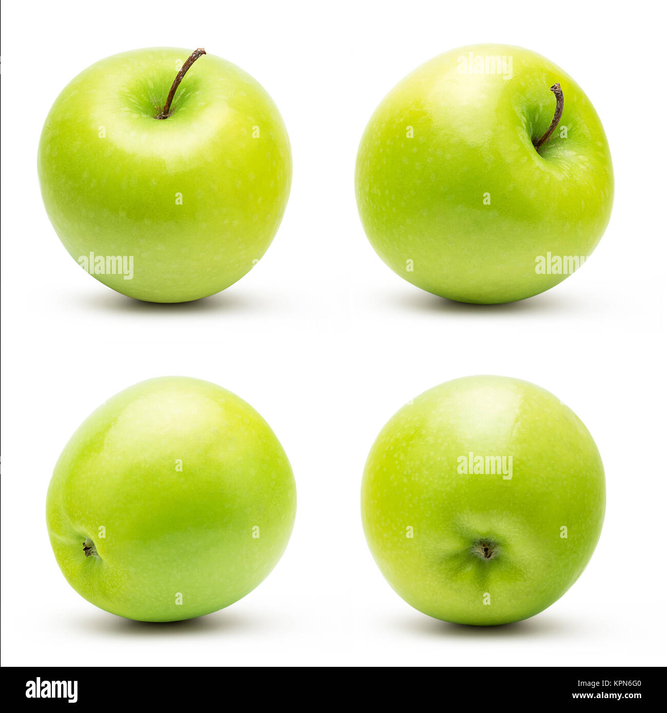 Fresh Green Apple Stock Photo - Alamy
