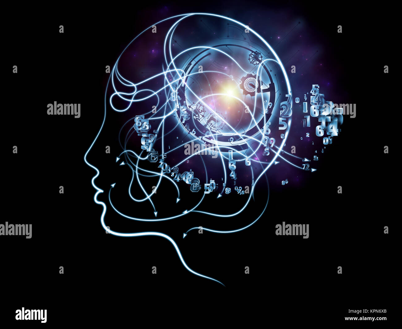 In Search of Mind Stock Photo - Alamy