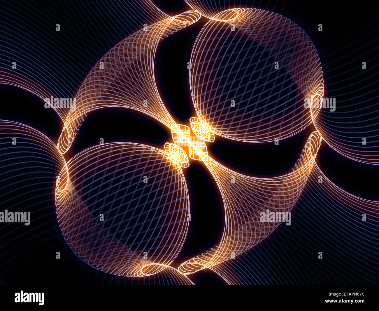 Visualization of Grid Lines Stock Photo - Alamy