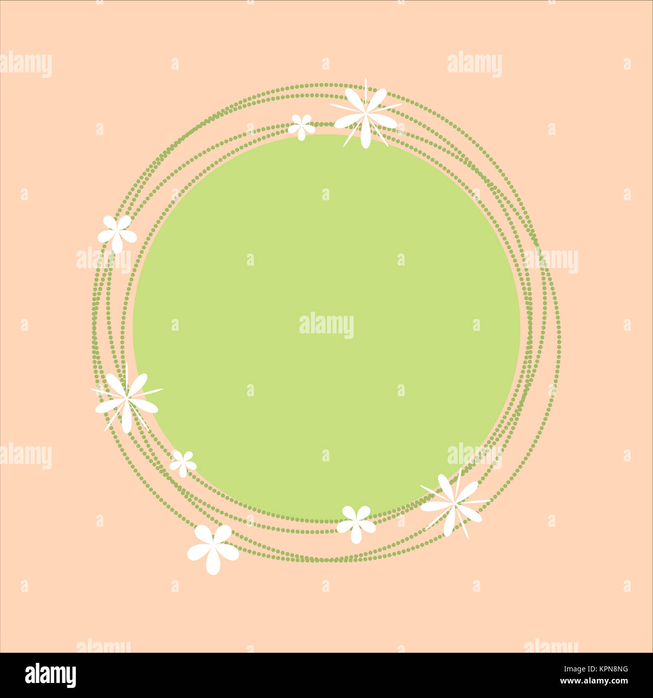 Pink theme spring border hi-res stock photography and images - Alamy