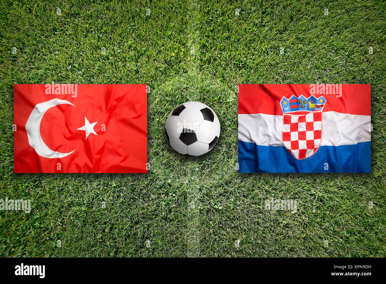 Soccer ball national flag turkey hi-res stock photography and images ...